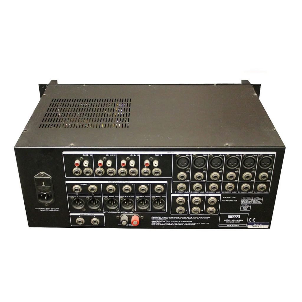 InterM LM9414 Rackmixer Mischpult • CONCERT IDEE MUSIKLADEN